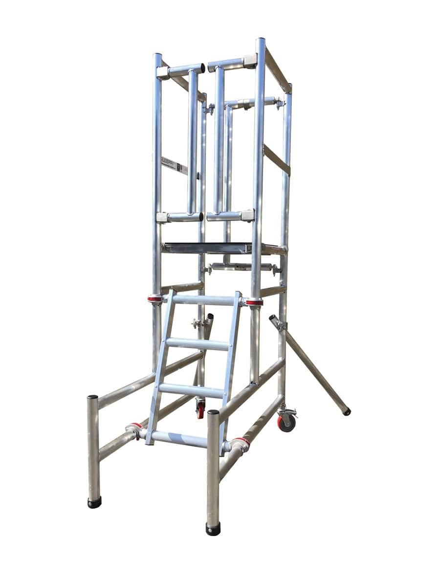 BS8620 Podium Steps - platform height 1.25m - Aluminium Scaffold Towers ...