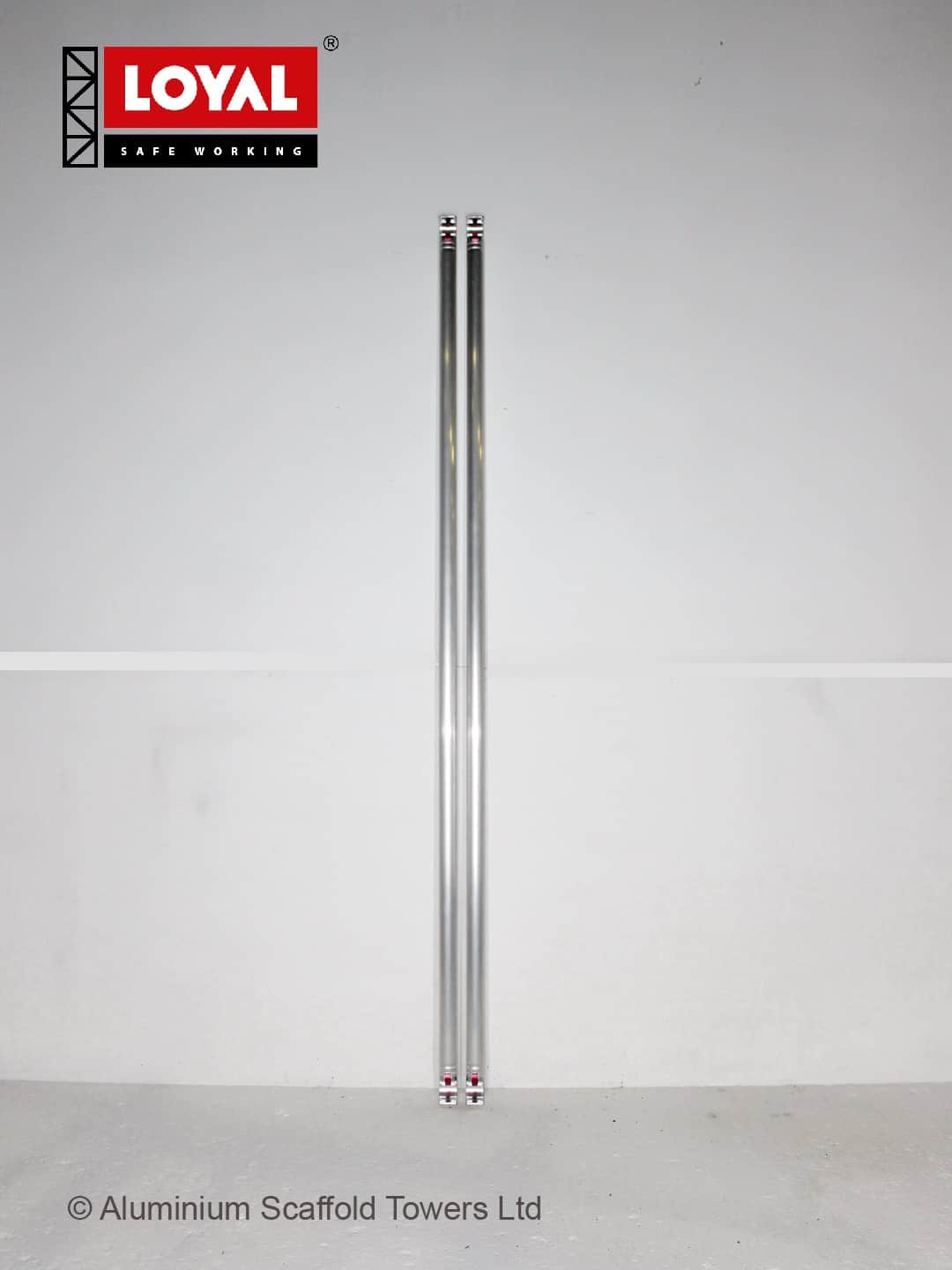Horizontal brace 2.5m (2pc) - Aluminium Scaffold Towers Limited