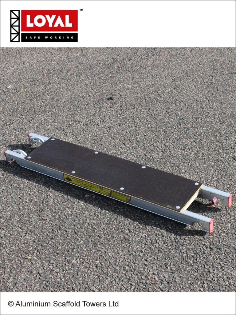 Chimney Access Platform - Spacer Pads - Aluminium Scaffold Towers Limited