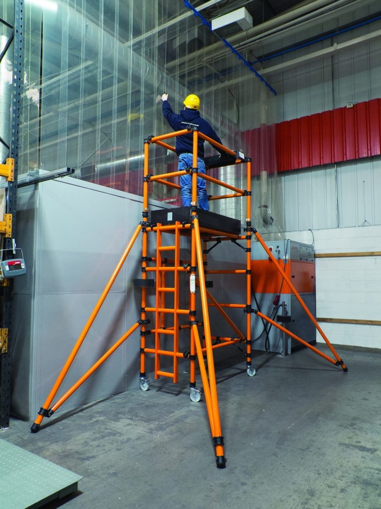 Trade King 730 Stair Tower - 8.1m - Aluminium Scaffold Towers Limited