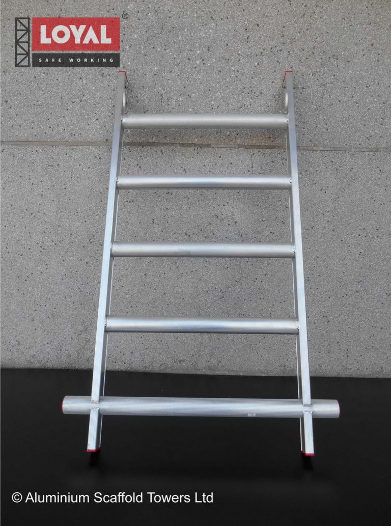 Podium Steps Inclined Ladder (5 Rungs) (1pc) - Aluminium Scaffold ...