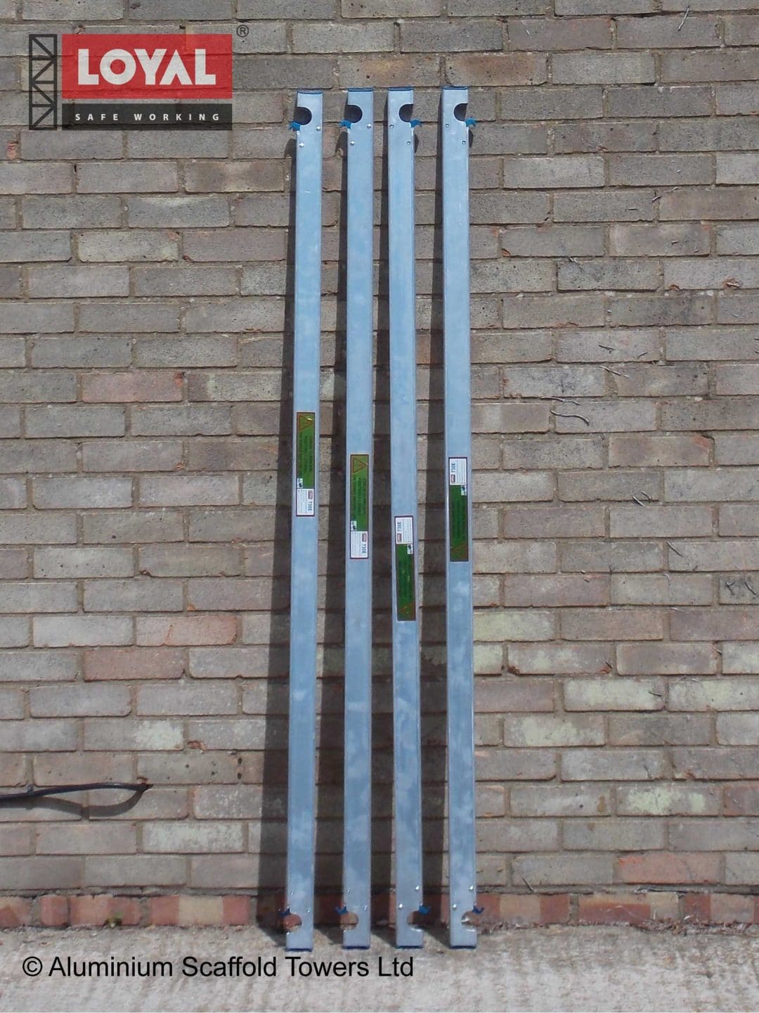 Trade King Horizontal Brace (Red) 1.5m (4pc) - Aluminium Scaffold ...