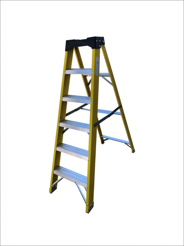 6 Tread Little Giant MightyLite Ladder - Aluminium Scaffold Towers Limited