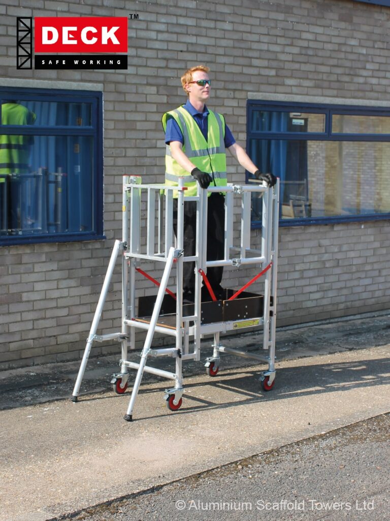 LOYAL Deck – Foldable Toeboard - Aluminium Scaffold Towers Limited