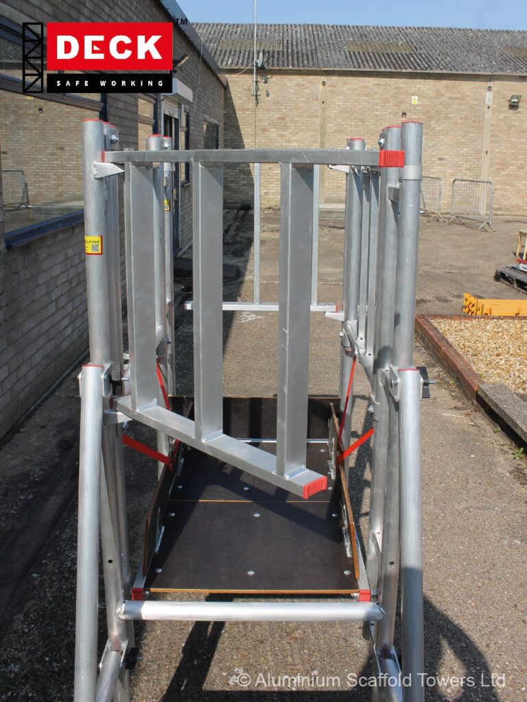 LOYAL Deck – Foldable Toeboard - Aluminium Scaffold Towers Limited