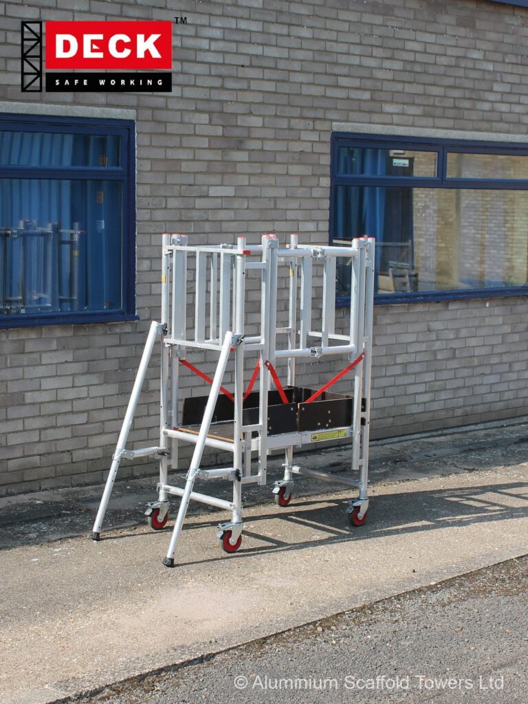 LOYAL Deck – Foldable Toeboard - Aluminium Scaffold Towers Limited