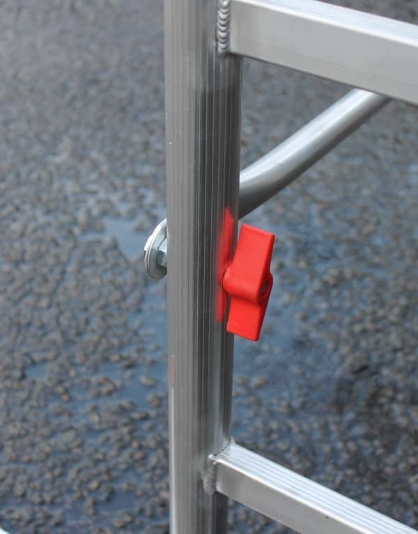 DIY use Scaffold Towers with Height adjustable baseplates