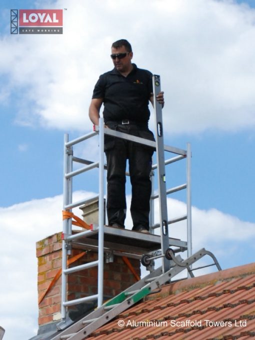 Loyal Chimney Access Platform | Chimney Scaffold