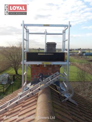 Loyal Chimney Access Platform | Chimney Scaffold