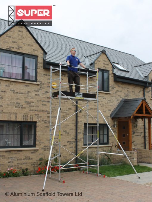 SUPER DIY 7S Advanced Plus (5 in ONE) Scaffold Tower with Toeboards ...