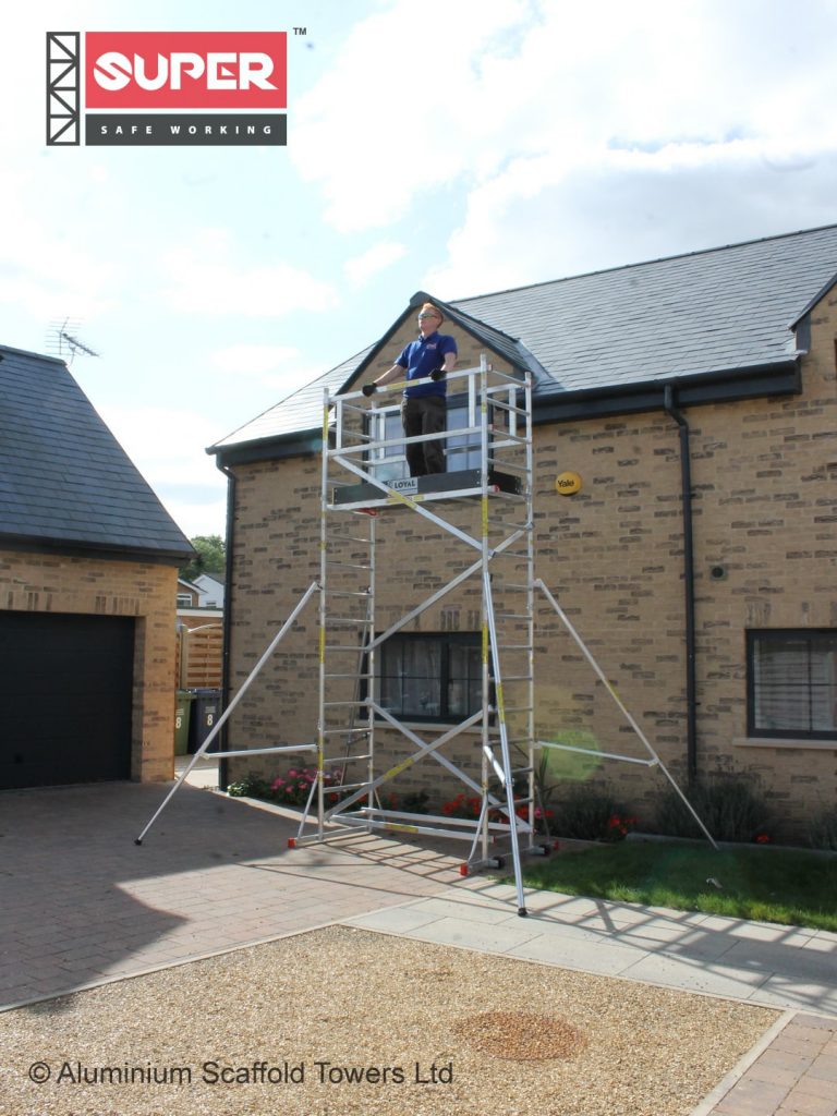 SUPER DIY 5S Advanced Plus (3 in ONE) Scaffold Tower with Toeboards ...
