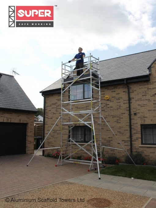 SUPER DIY Aluminium Scaffold Towers, Heavy and Light Duty