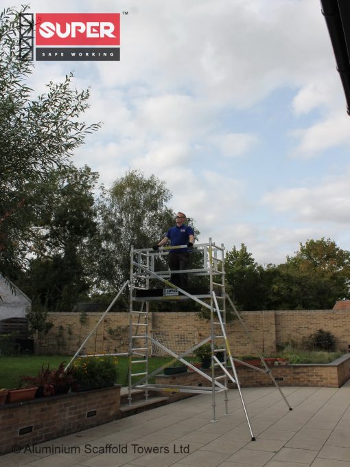 SUPER DIY 4S Advanced (2 in ONE) Scaffold Tower with Toeboards ...