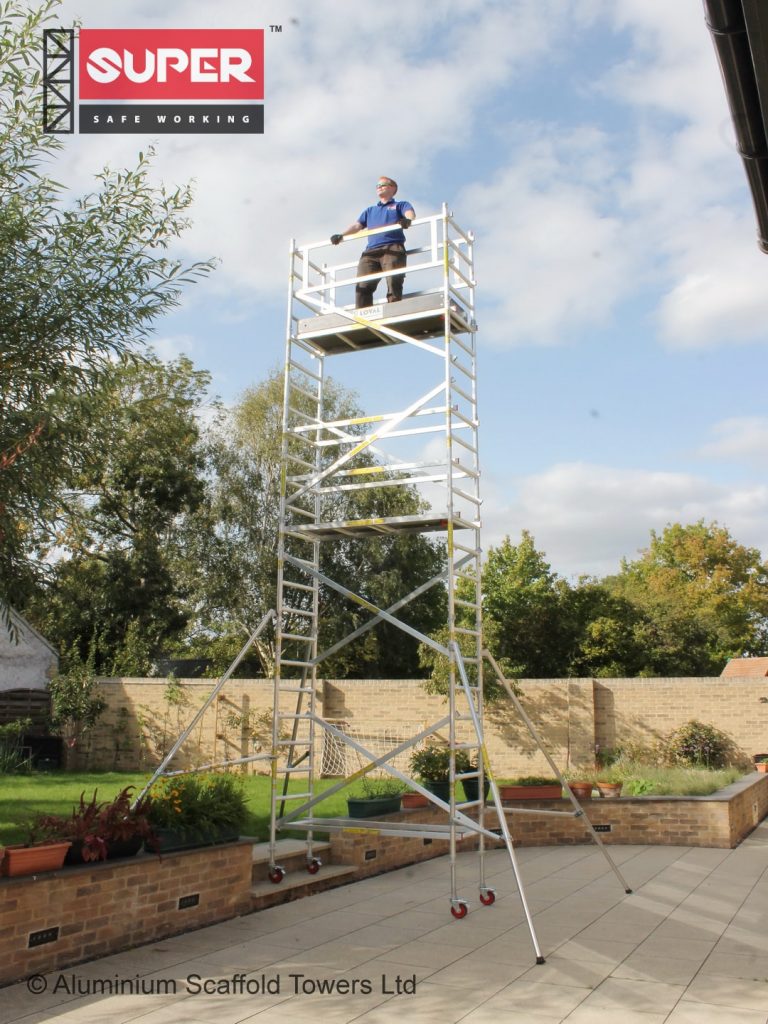 SUPER DIY 5S (3 in ONE) Scaffold Tower with Toeboards - Aluminium ...
