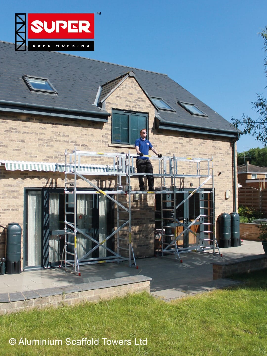 SDIY 4S Linked Tower - Aluminium Scaffold Towers Limited