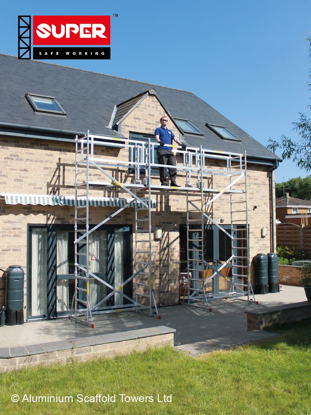 SDIY 5S Linked Tower - Aluminium Scaffold Towers Limited