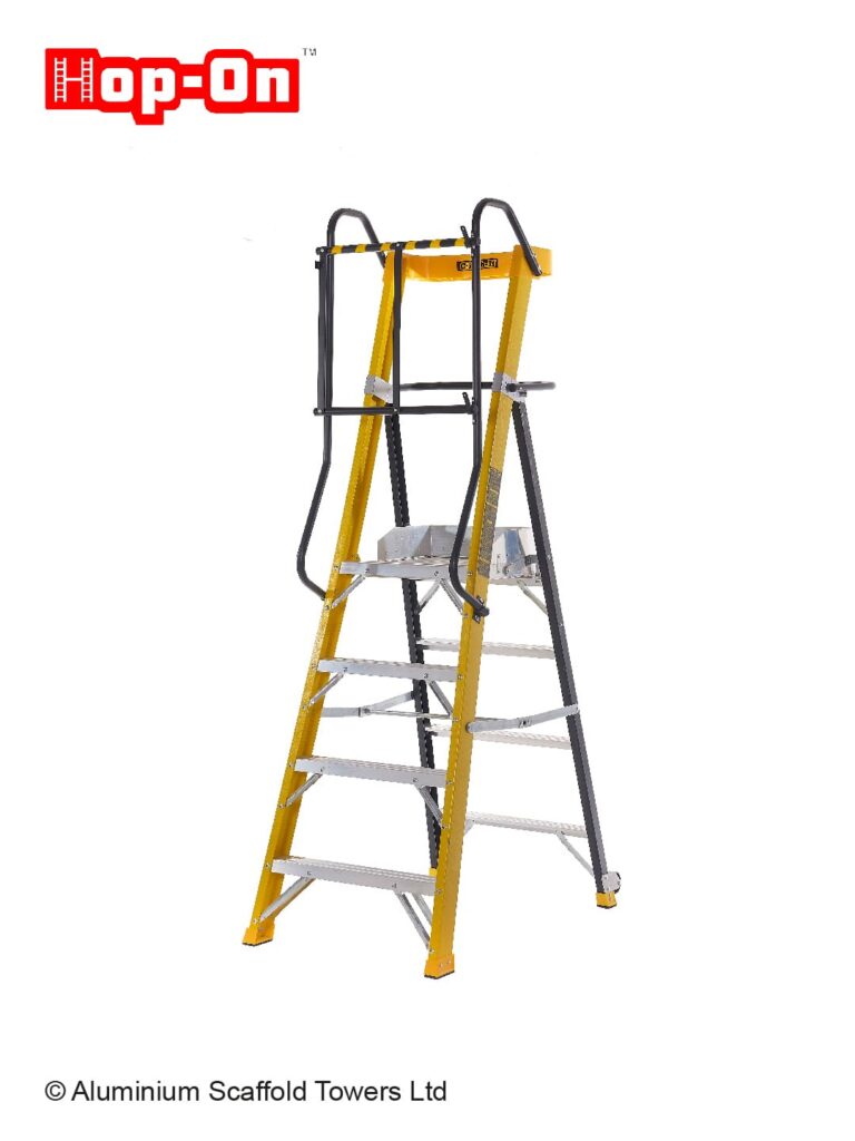 BS8620 Podium Steps - platform height 1.50m - Aluminium Scaffold Towers ...